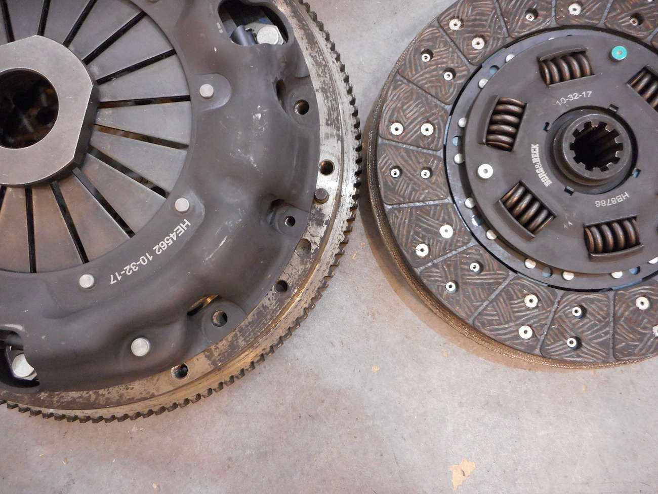 [E-Type] Clutch 9.5" vs 10" - E-Type - Jag-lovers Forums
