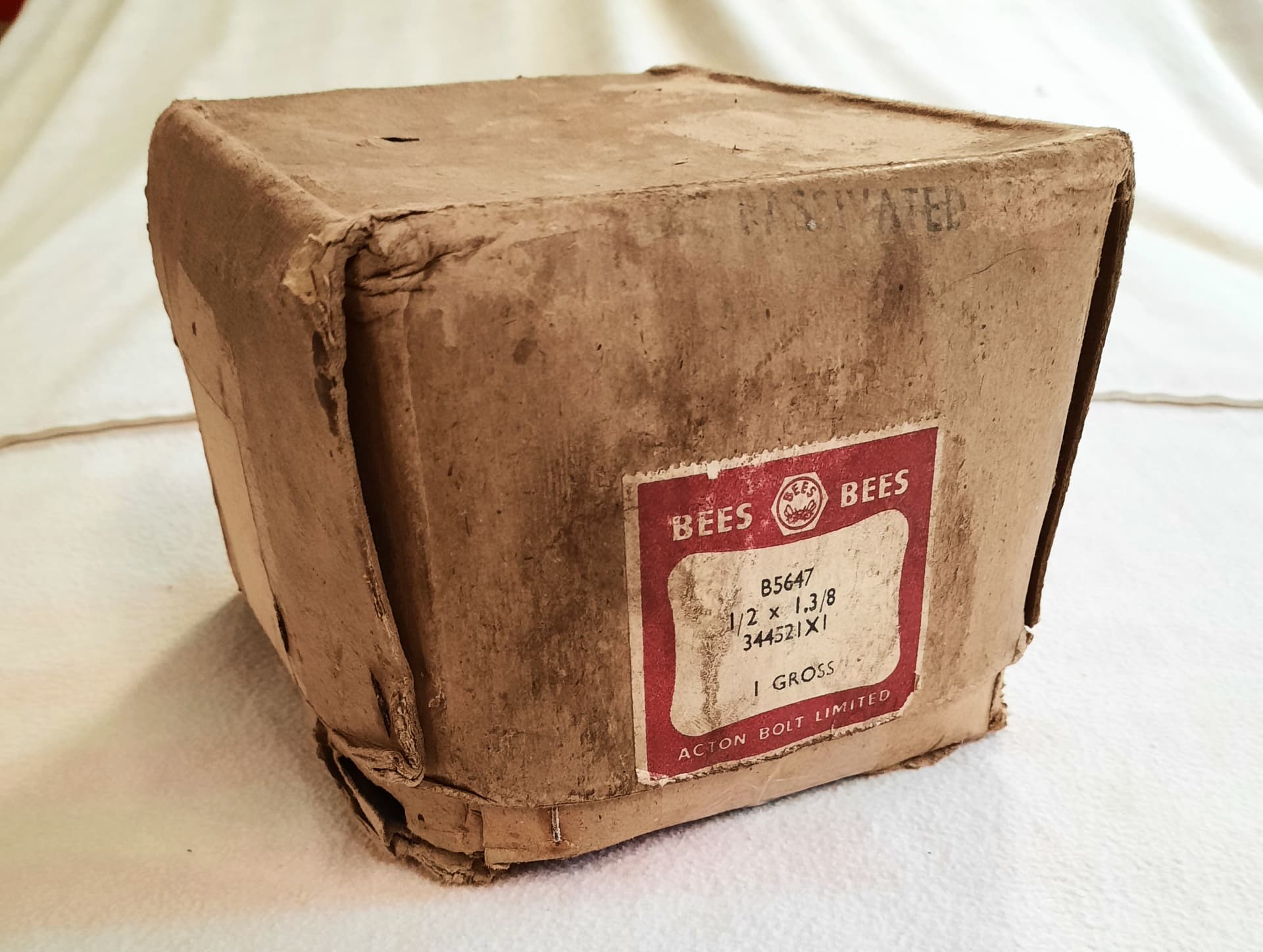 Original BEES bolt carton box? - XK - Jag-lovers Forums