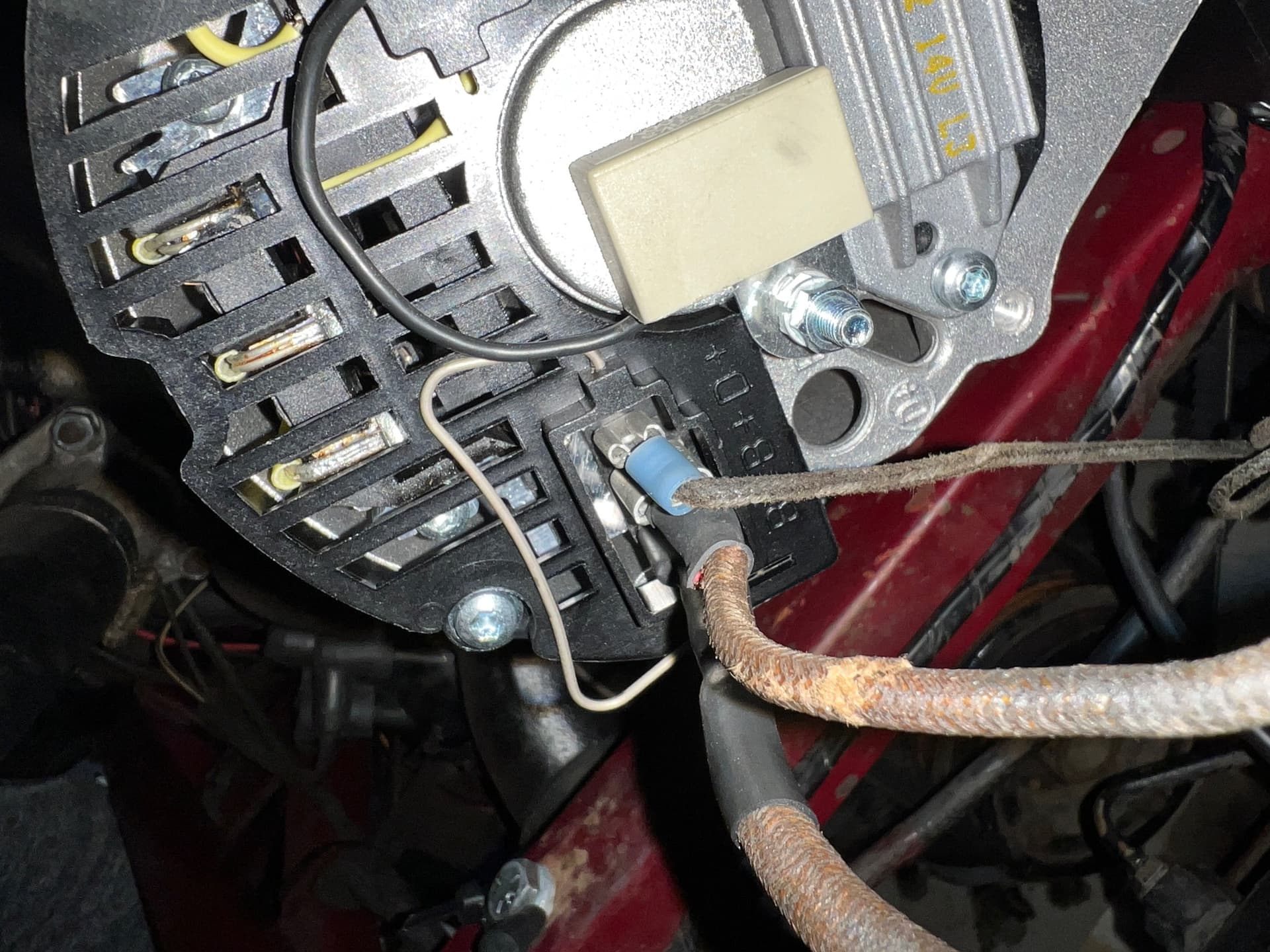 Alternator Replacement and Testing (1970 series 2) - E-Type - Jag ...