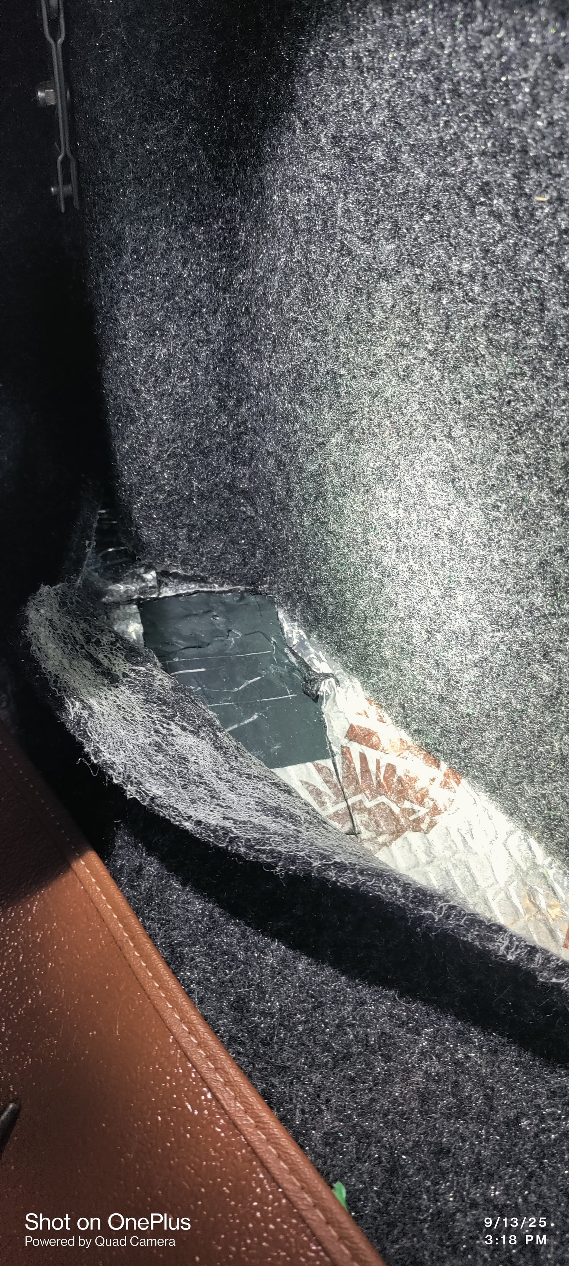 New driver side (LHD) floor pan missing 2 holes for the throttle pedal ...