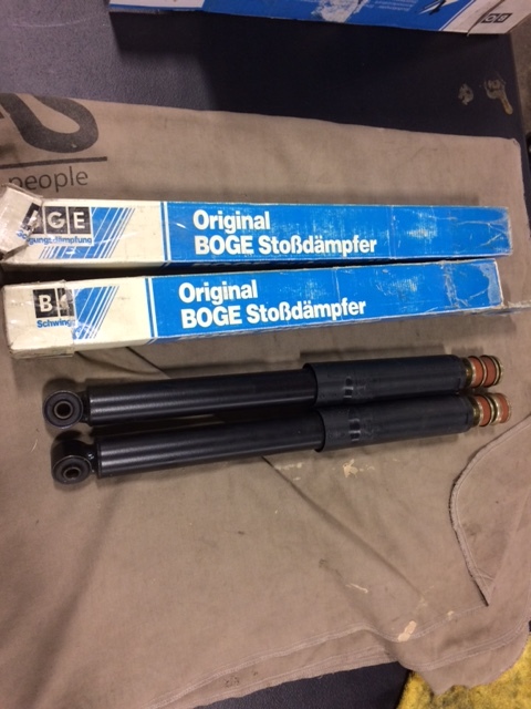 [SOLD] New Boge Shocks Front only XJS XJ6/12 Series I-II-III German ...