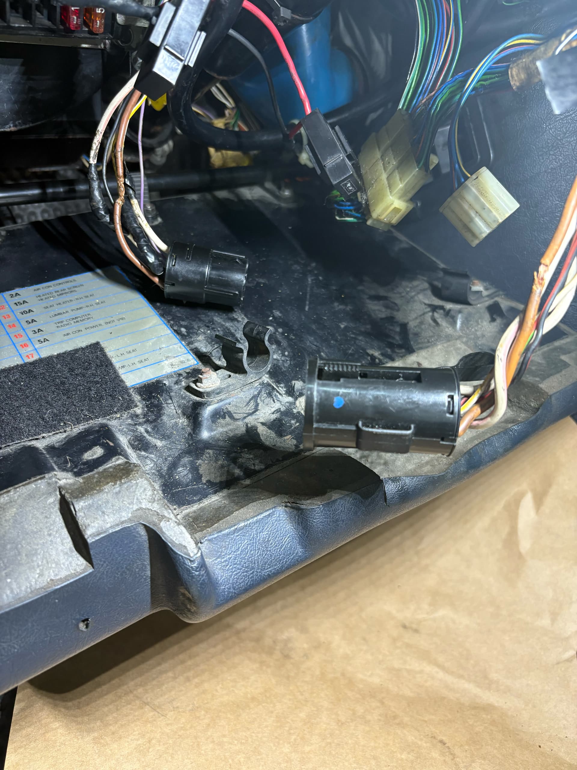 1990 XJS Stalling - Seeking Ignition Switch Connector - XJ-S - Jag ...