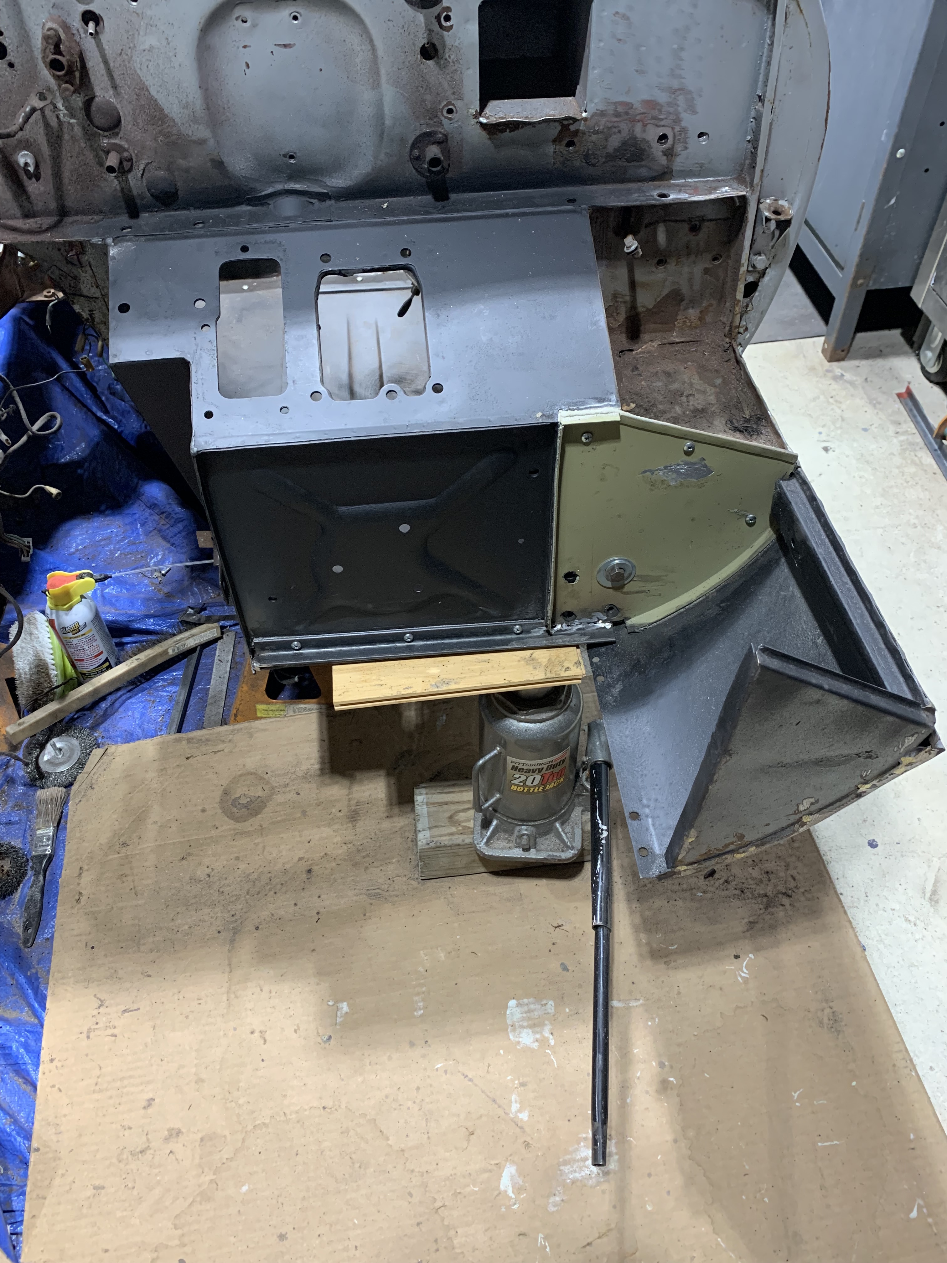 70 OTS Drivers Toe Panel Question - E-Type - Jag-lovers Forums