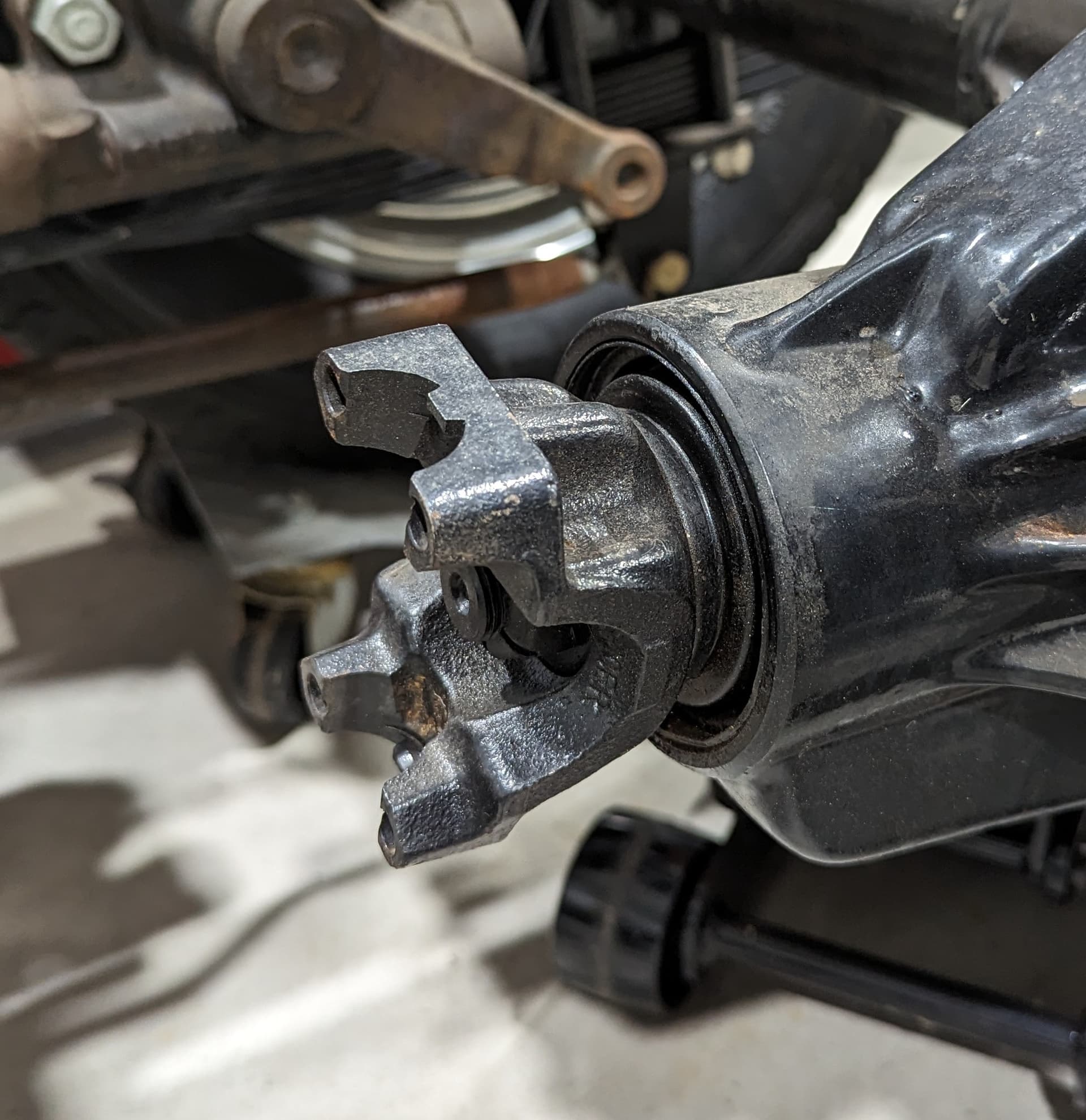 Pinion seal measurements and dash tach removal - XK - Jag-lovers Forums