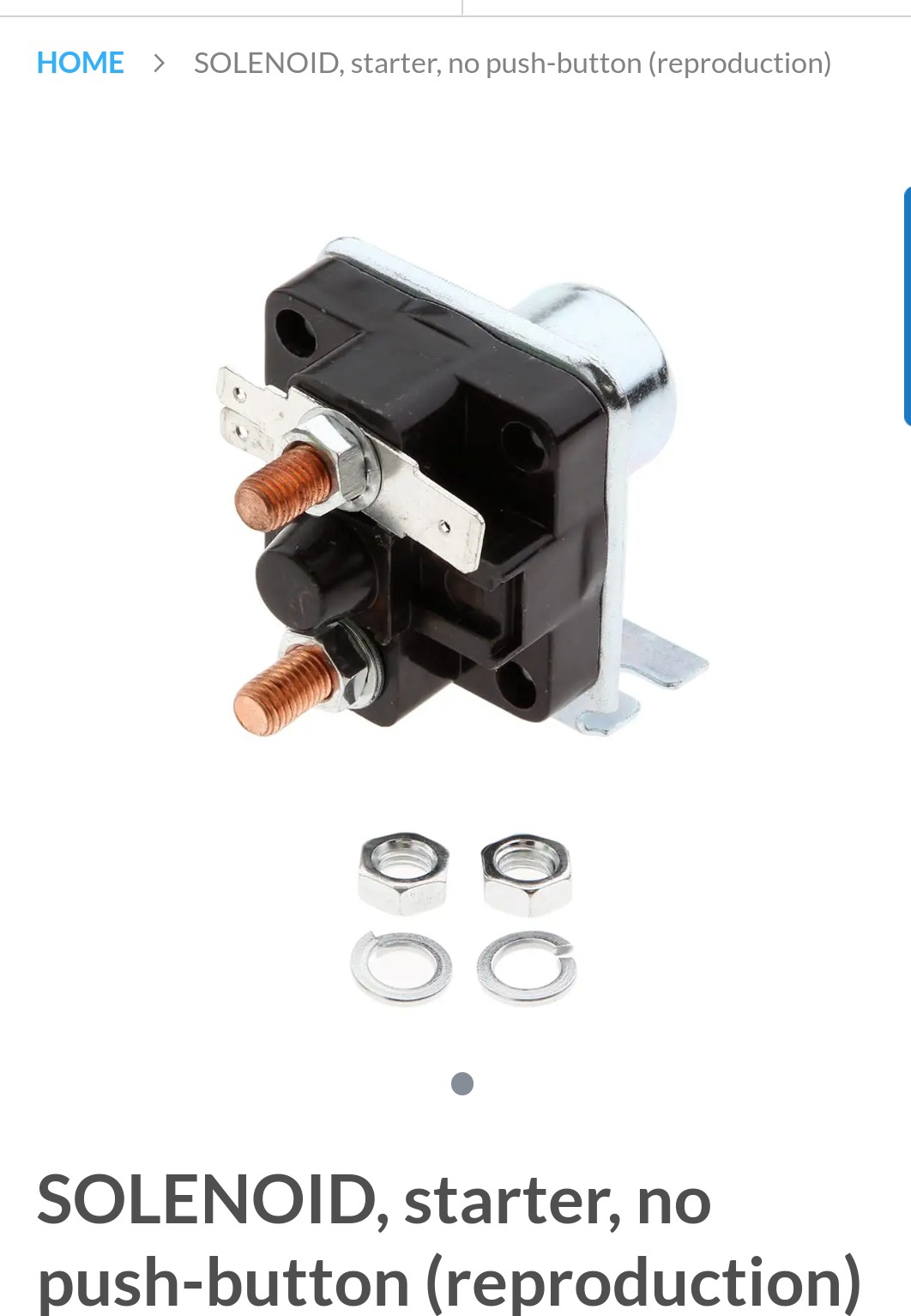 Starter solenoid types and differences - Saloons - Jag-lovers Forums
