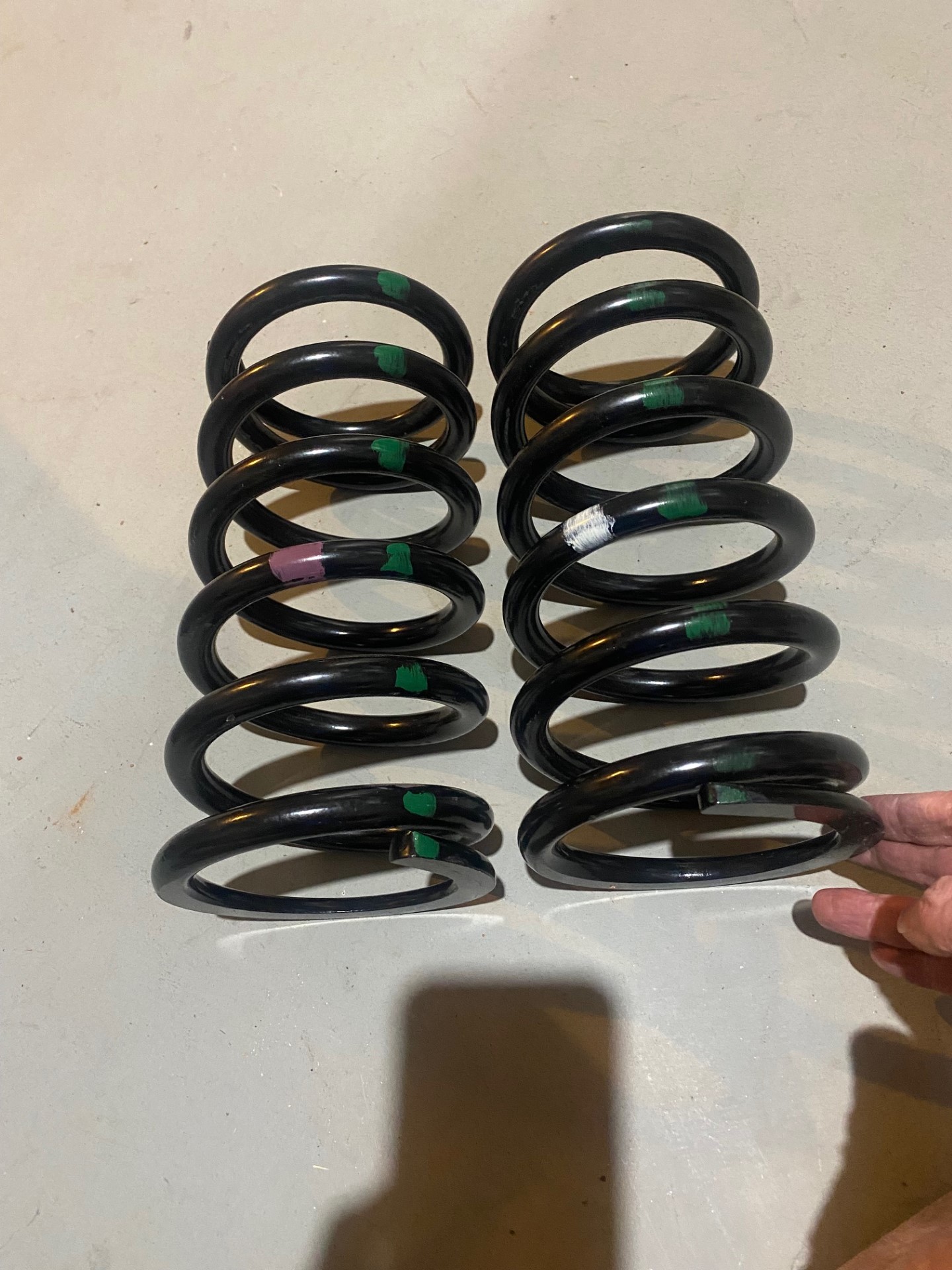 Preparing to replace rear shocks/springs and have a question on springs ...