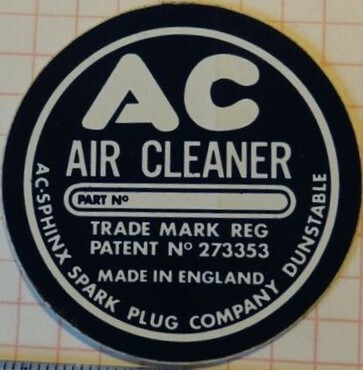 Air cleaner stickers - XK - Jag-lovers Forums