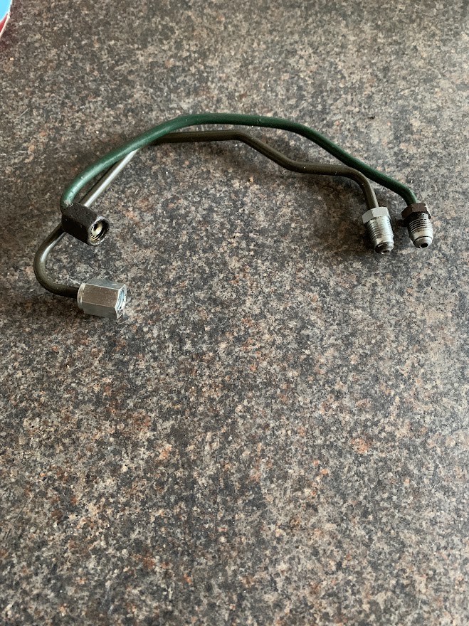 Hydraulic Brake Pipes replacement on Front Brakes 1990 V12 Convertable ...