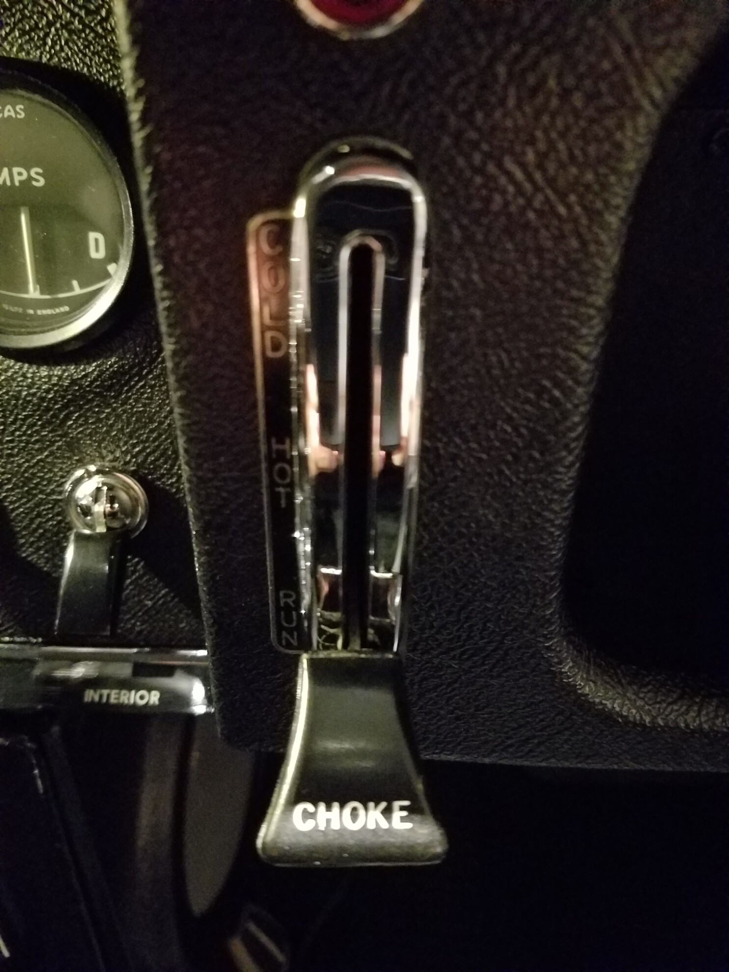 S1 Choke Lever Lettering - White or Not - E-Type - Jag-lovers Forums