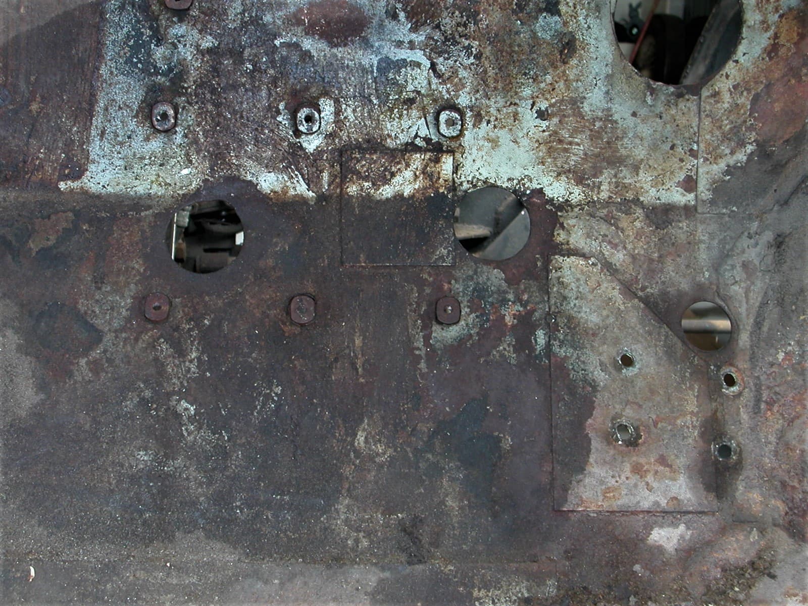 XK140 FHC RHD - position of accelerator hole in bulkhead - XK - Jag ...