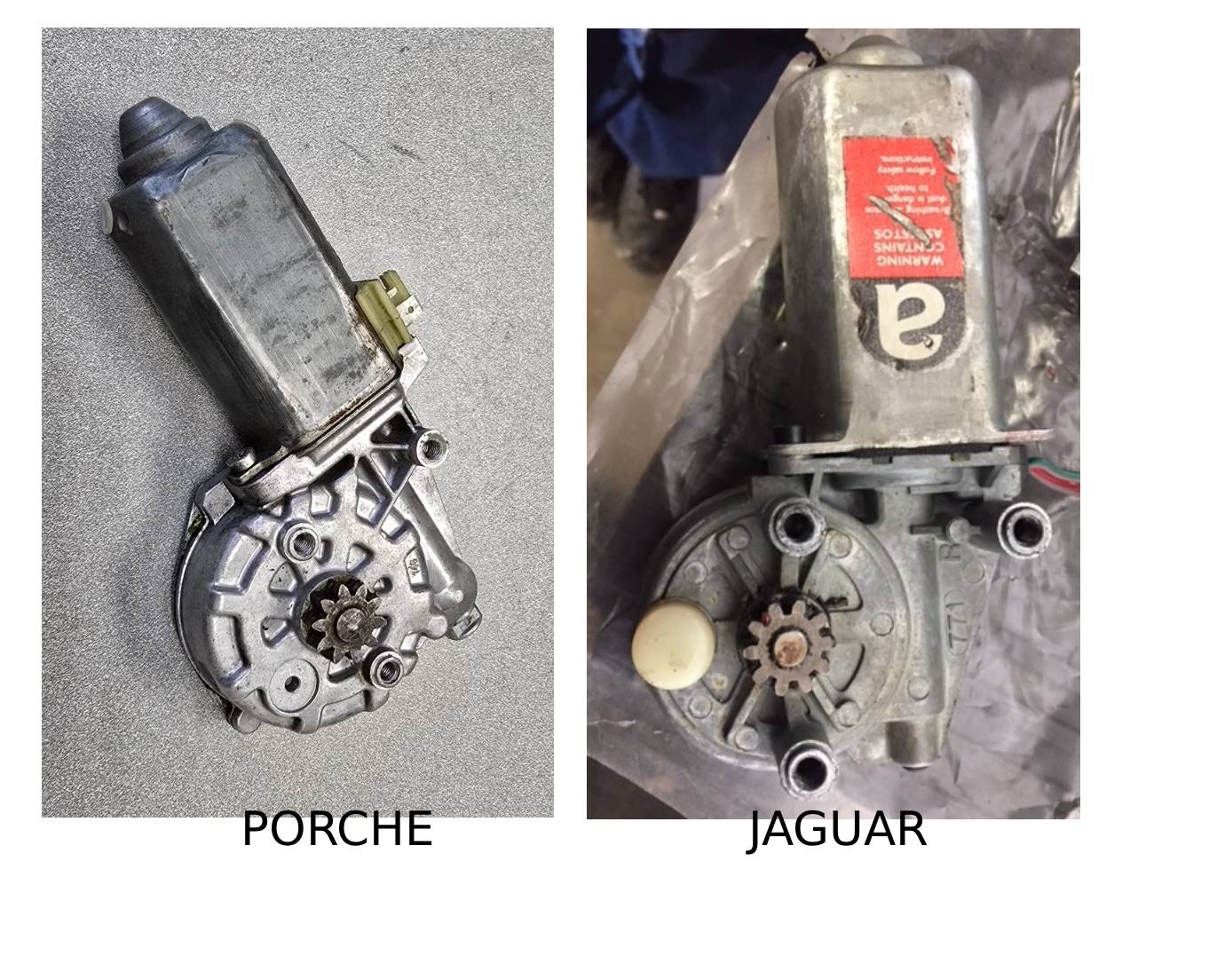 Wanted: 1990 Convertible RH Window Motor Flat Delco - XJ-S - Jag-lovers ...