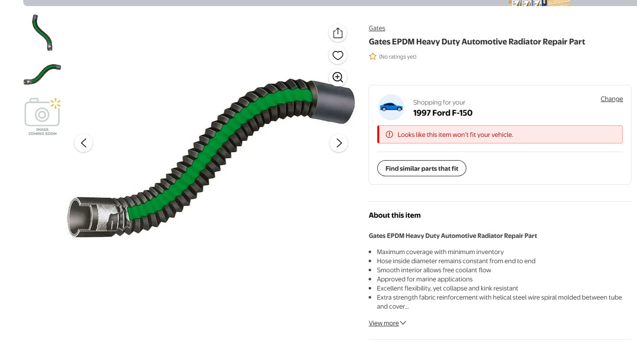 Upper Radiator Hose too short - E-Type - Jag-lovers Forums