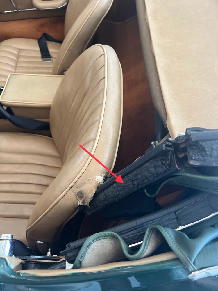 New Top 66, Is my current frame bent? - E-Type - Jag-lovers Forums