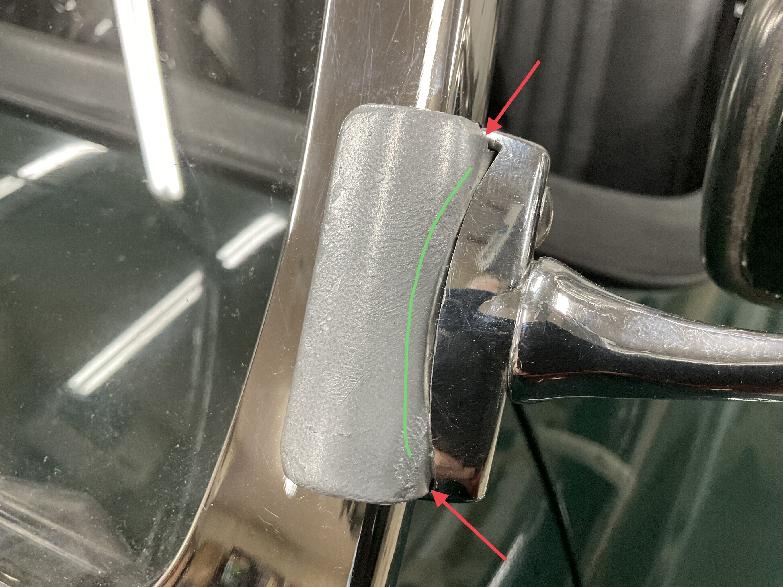 Clip-on mirrors for XK120 - XK140 - XK - Jag-lovers Forums