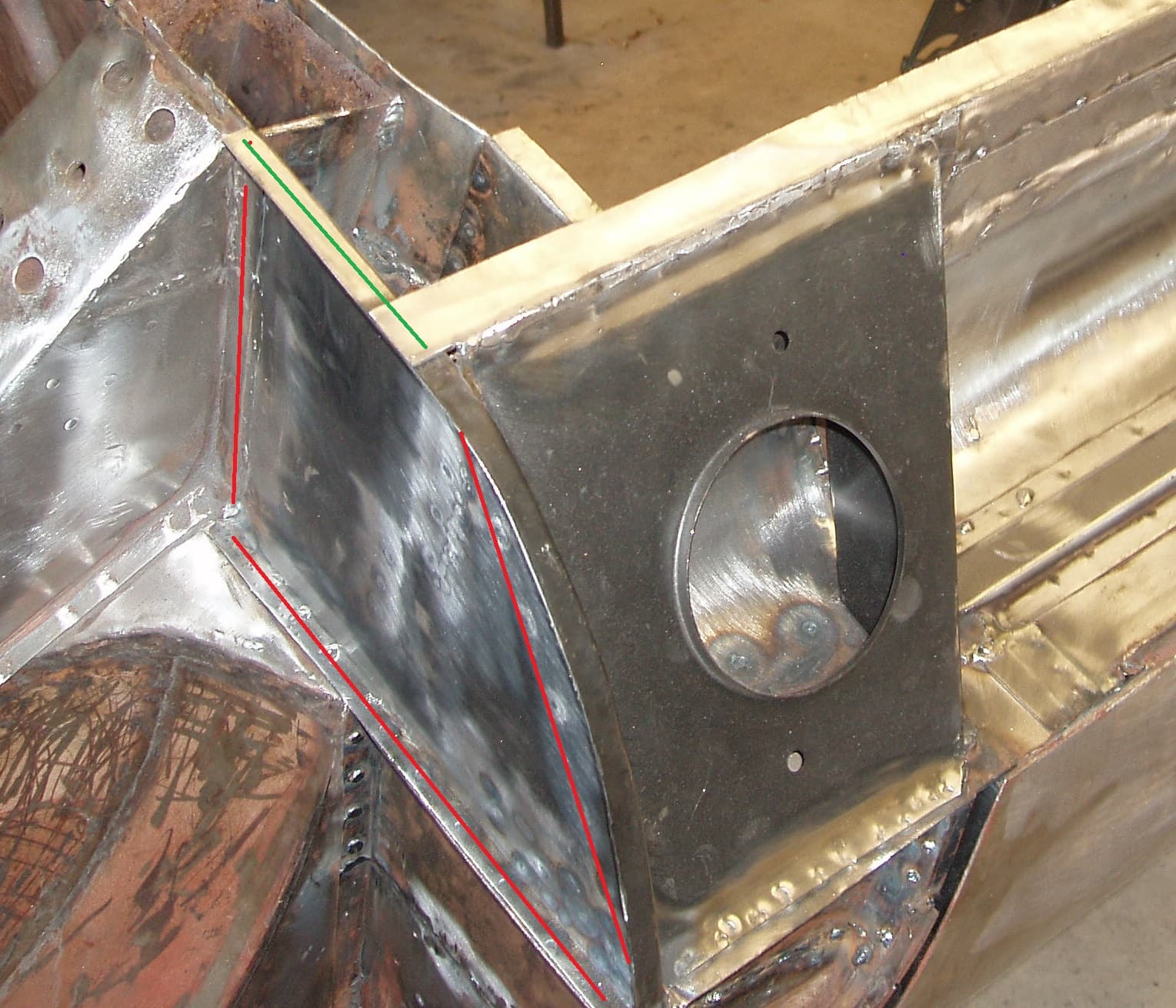 Welding. Suggestions re rear end closing plate - E-Type - Jag-lovers Forums