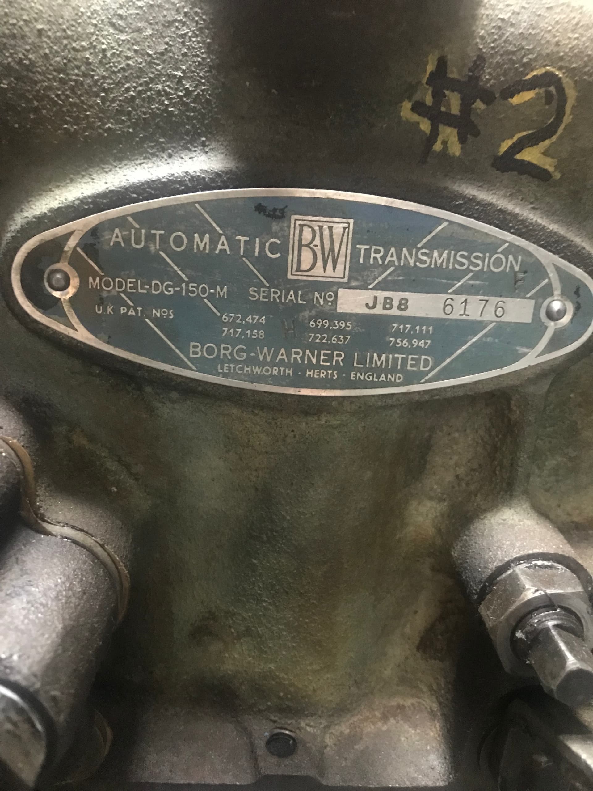 Borg Warner DG 250 parts - Saloons - Jag-lovers Forums