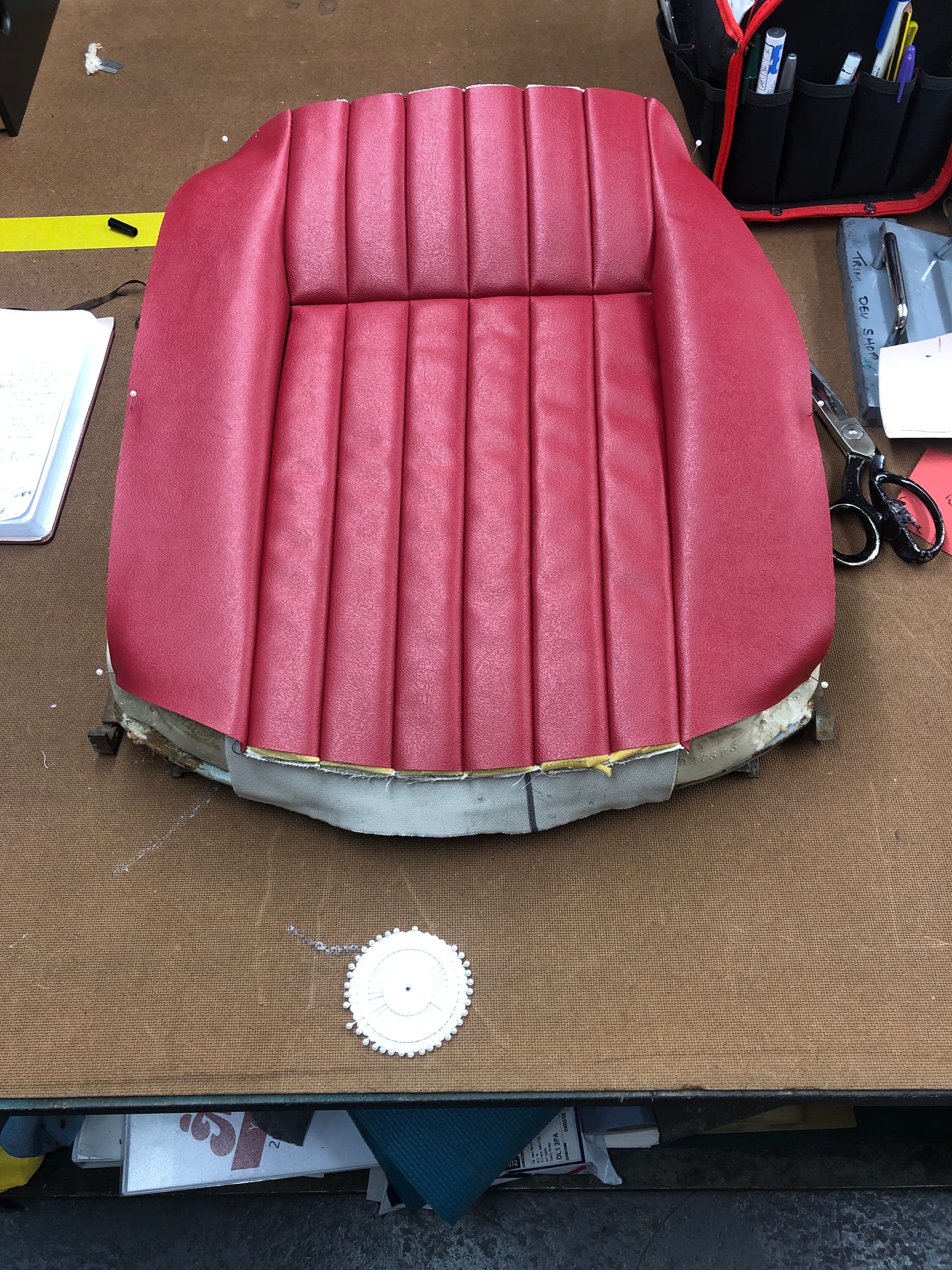2+2 E type seat strip template and remake - E-Type - Jag-lovers Forums