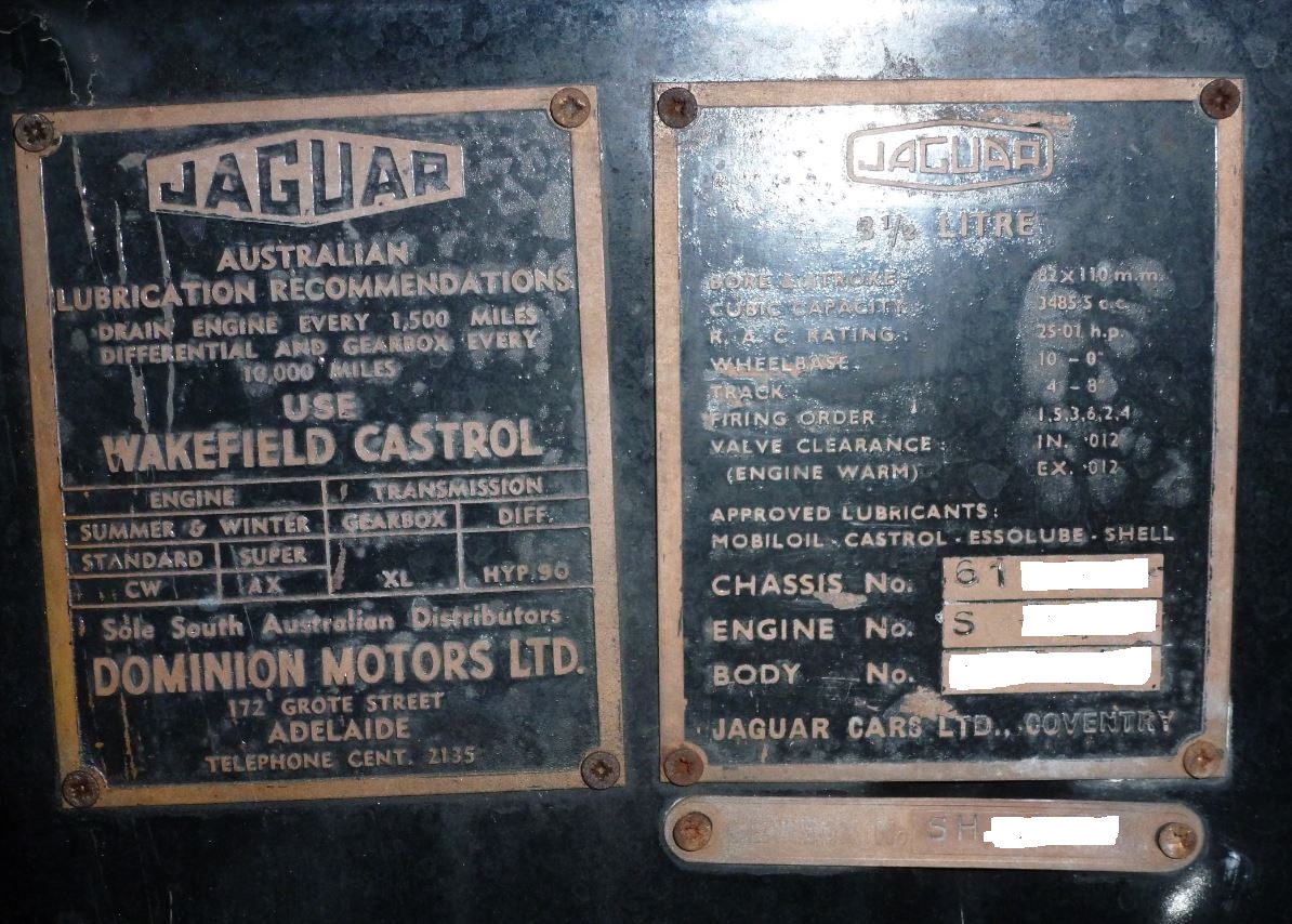 "Original Factory Lube Plate" on offer on eBay - XK - Jag-lovers Forums