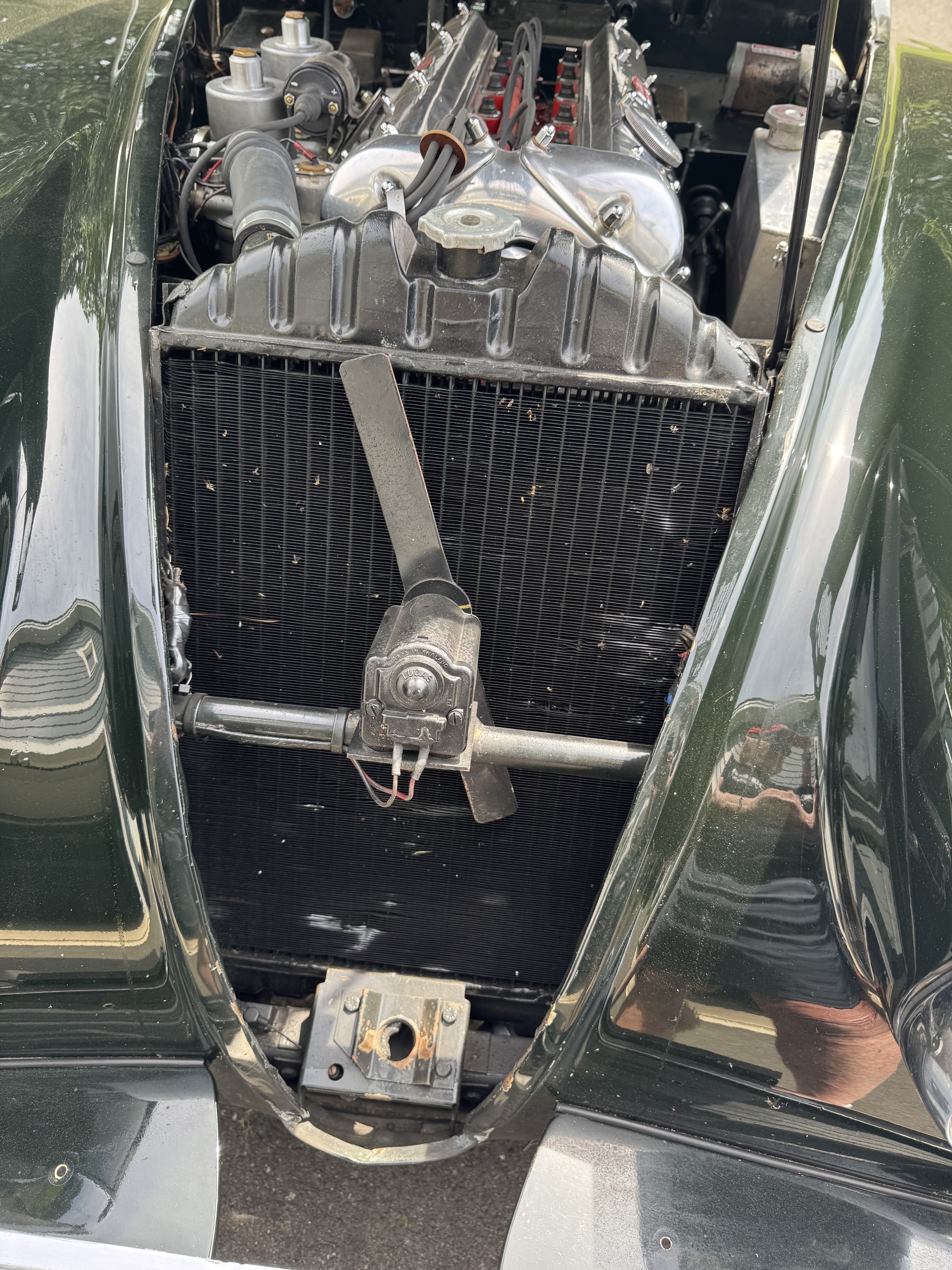 XK140MC Electric Fan Addition - XK - Jag-lovers Forums