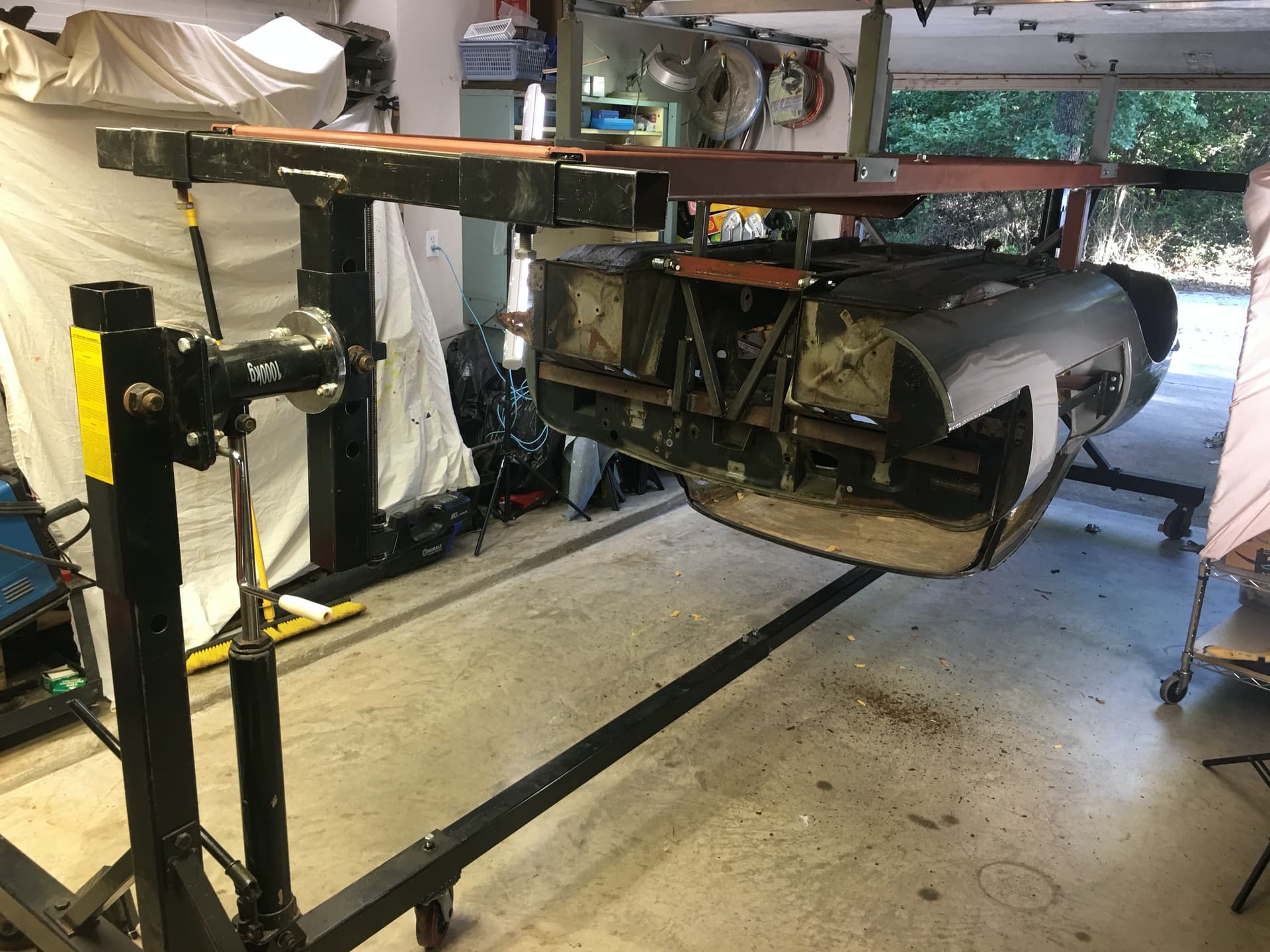 Series 2 Body Jig and Rotisserie Bracing Query - E-Type - Jag-lovers Forums