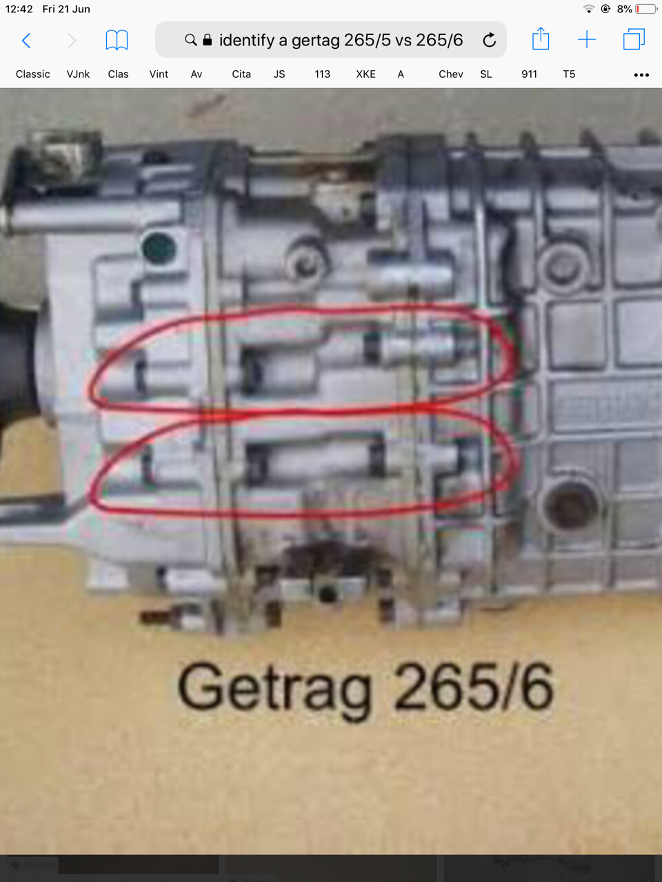 Getrag conversion in a short wheel base XKE - E-Type - Jag-lovers Forums