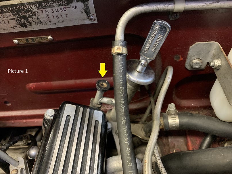 1971 E-Type V12 Automatic - engine bay related questions - E-Type - Jag ...