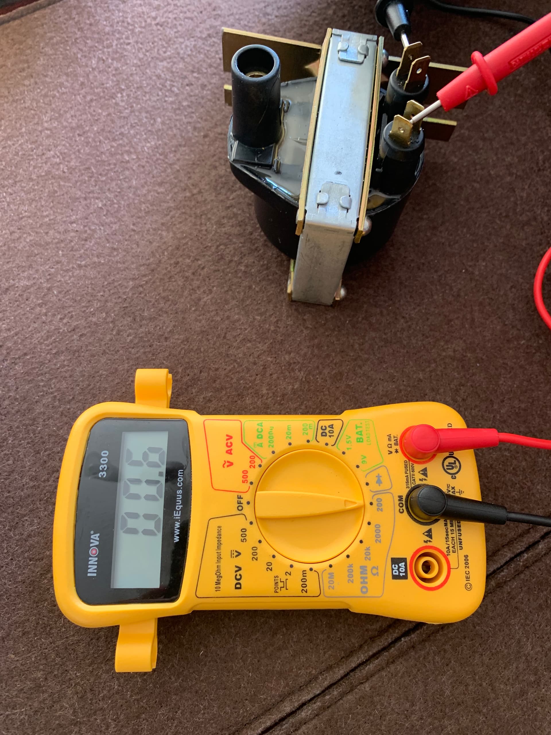 Ignition Coil DAC 6093 resistance readings - XJ-S - Jag-lovers Forums