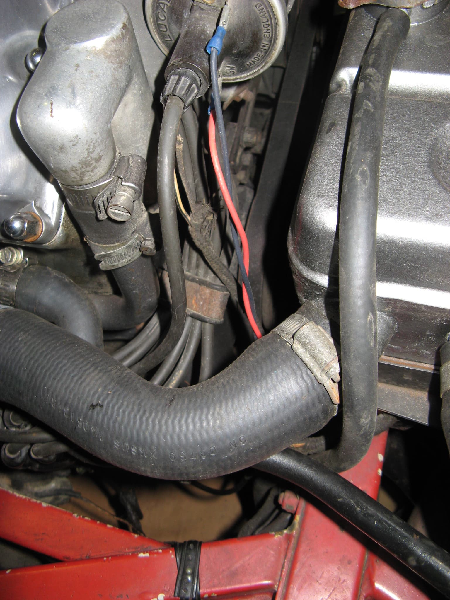 SPARK plug wire routing layout series one - E-Type - Jag-lovers Forums