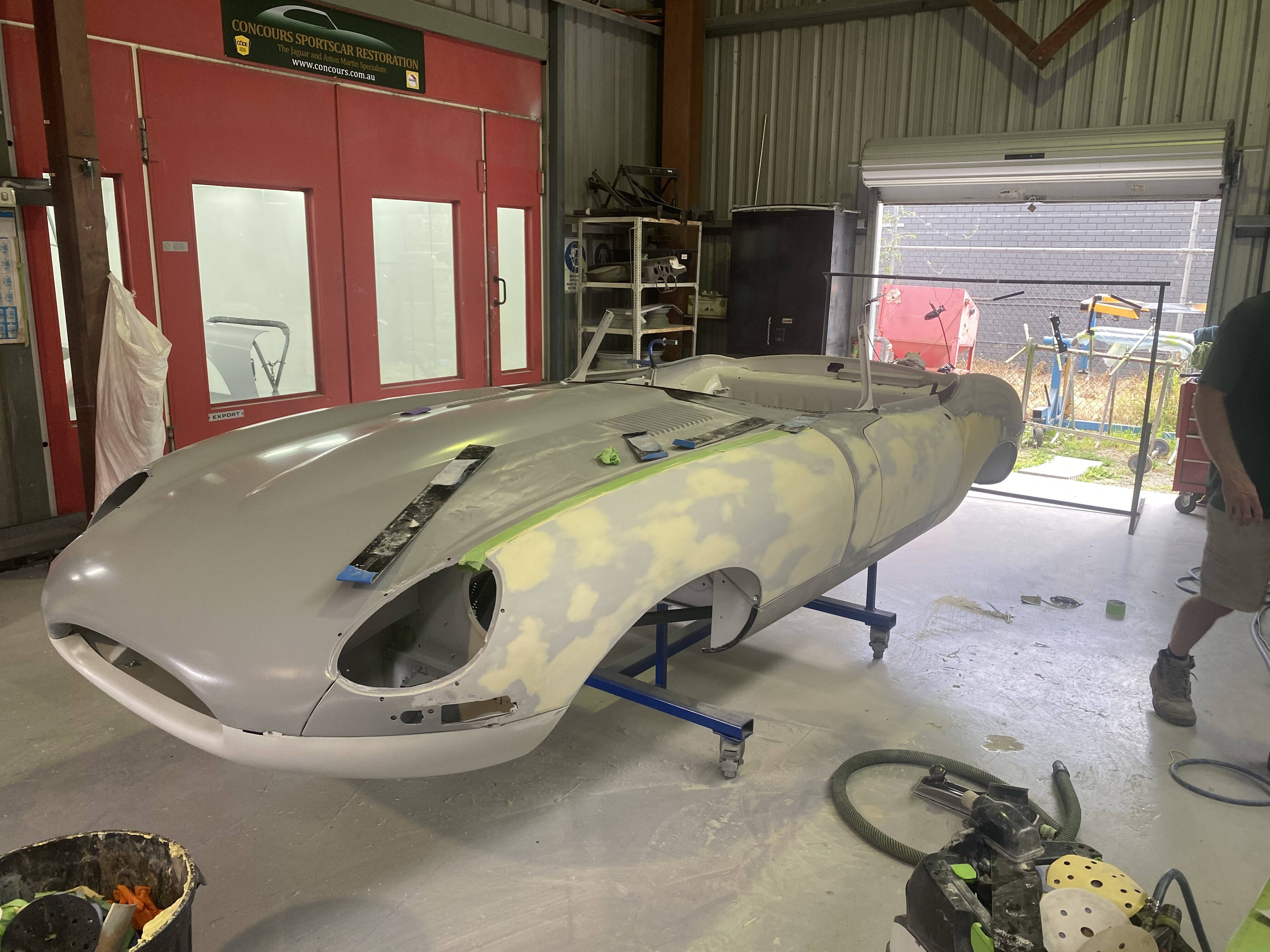 Assembly of OTS from shell to finish - E-Type - Jag-lovers Forums