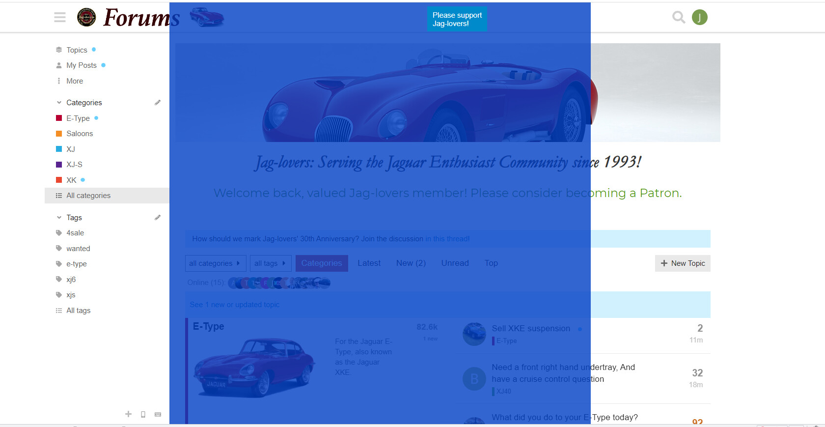 Google chrome forum issues - Site Feedback - Jag-lovers Forums