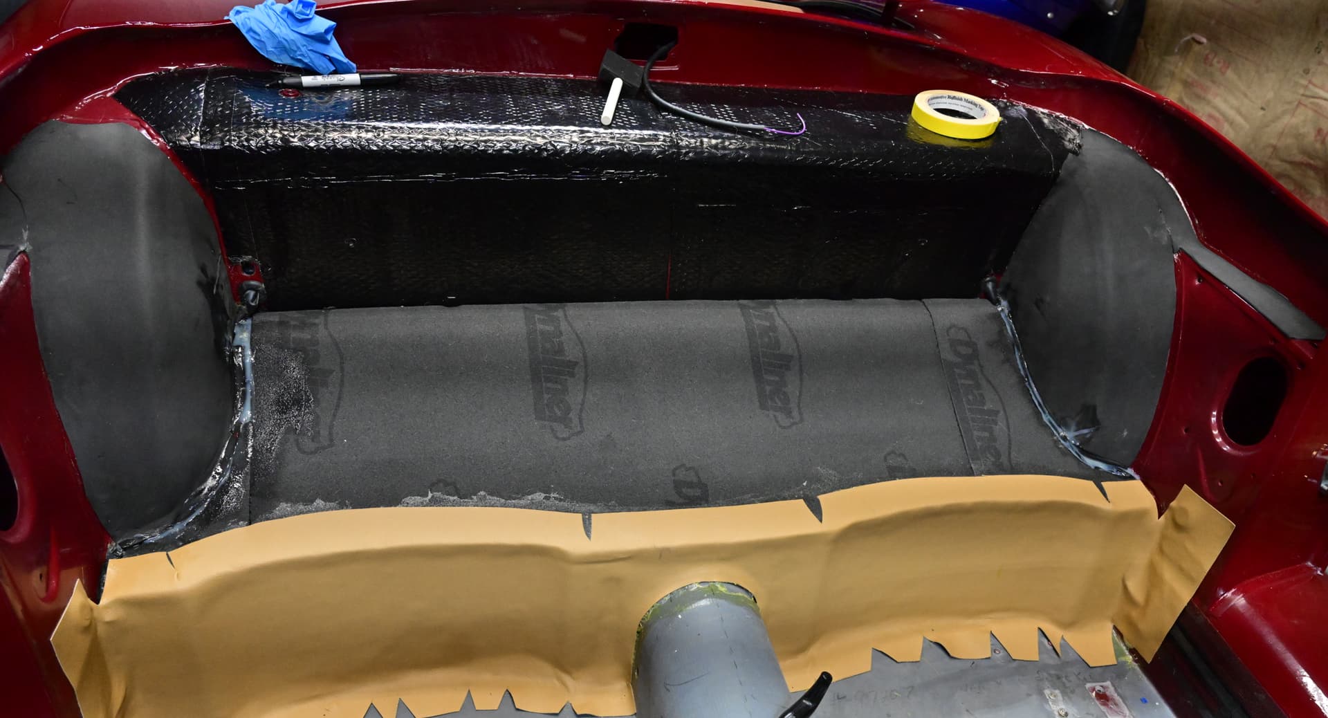 FHC dynamat install - E-Type - Jag-lovers Forums